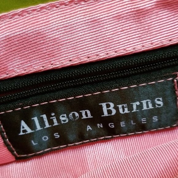 Allison Burns Los Angeles | Bags | Allison Burns Los Angeles Green Leather Clutch | Poshmark